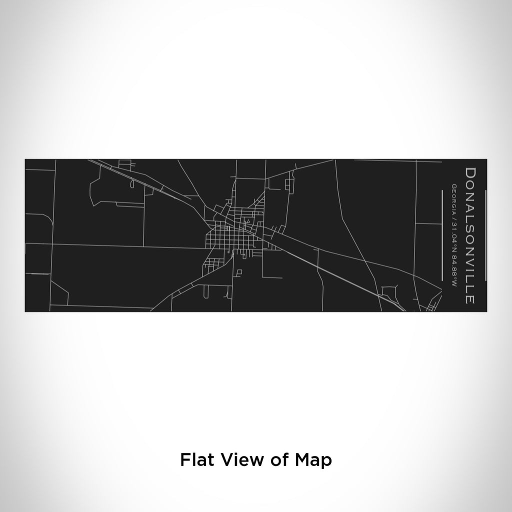 Donalsonville - Georgia Engraved Map Insulated Cup in Matte Black ...